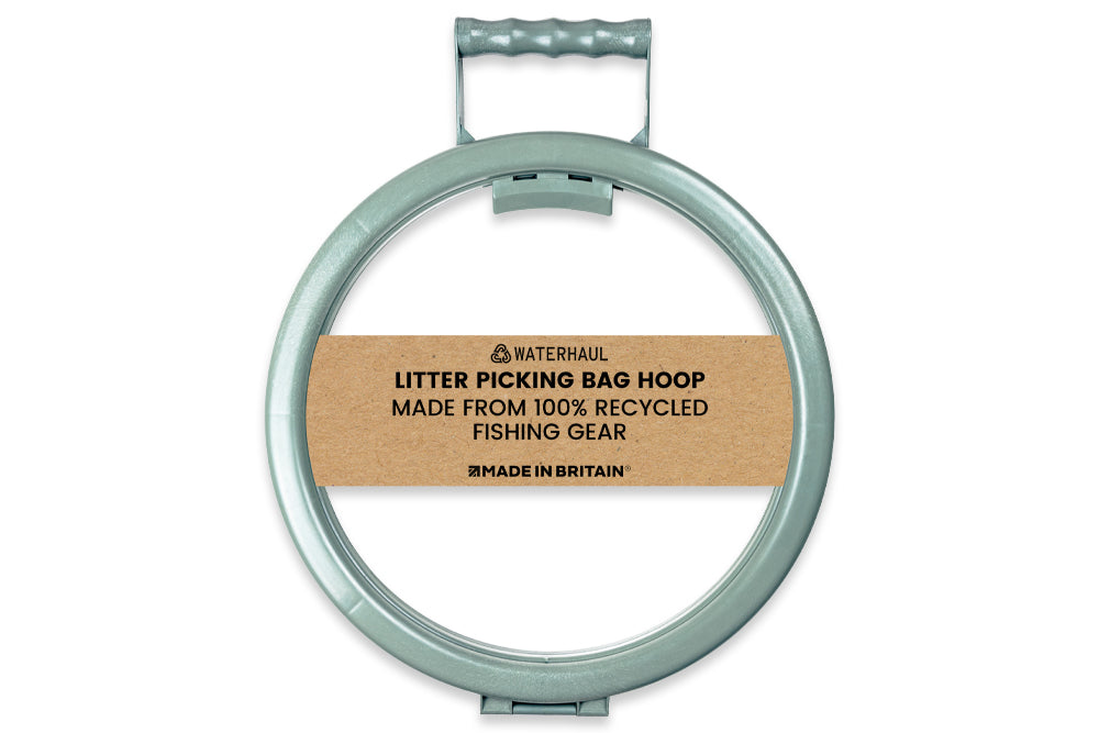 Litter Picking Bag Hoop: Sustainable Recycled Marine Plastic Bin Ring ...